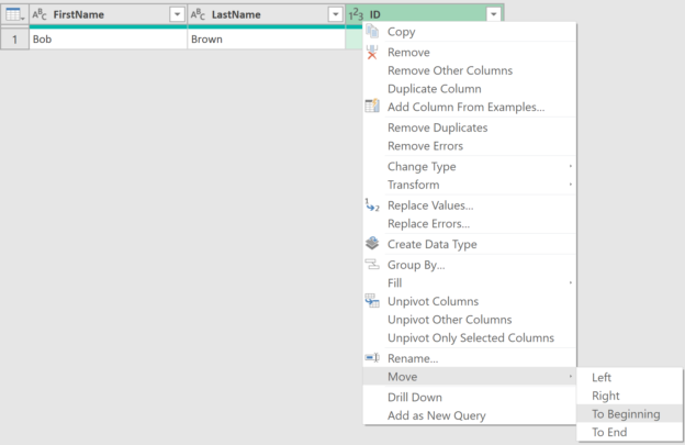 Resilient Relative Column Reordering | Ben Gribaudo